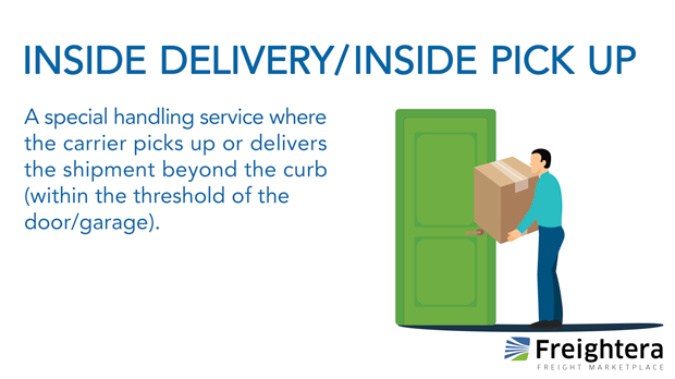 Inside Delivery/Pick Up | Freightera Blog